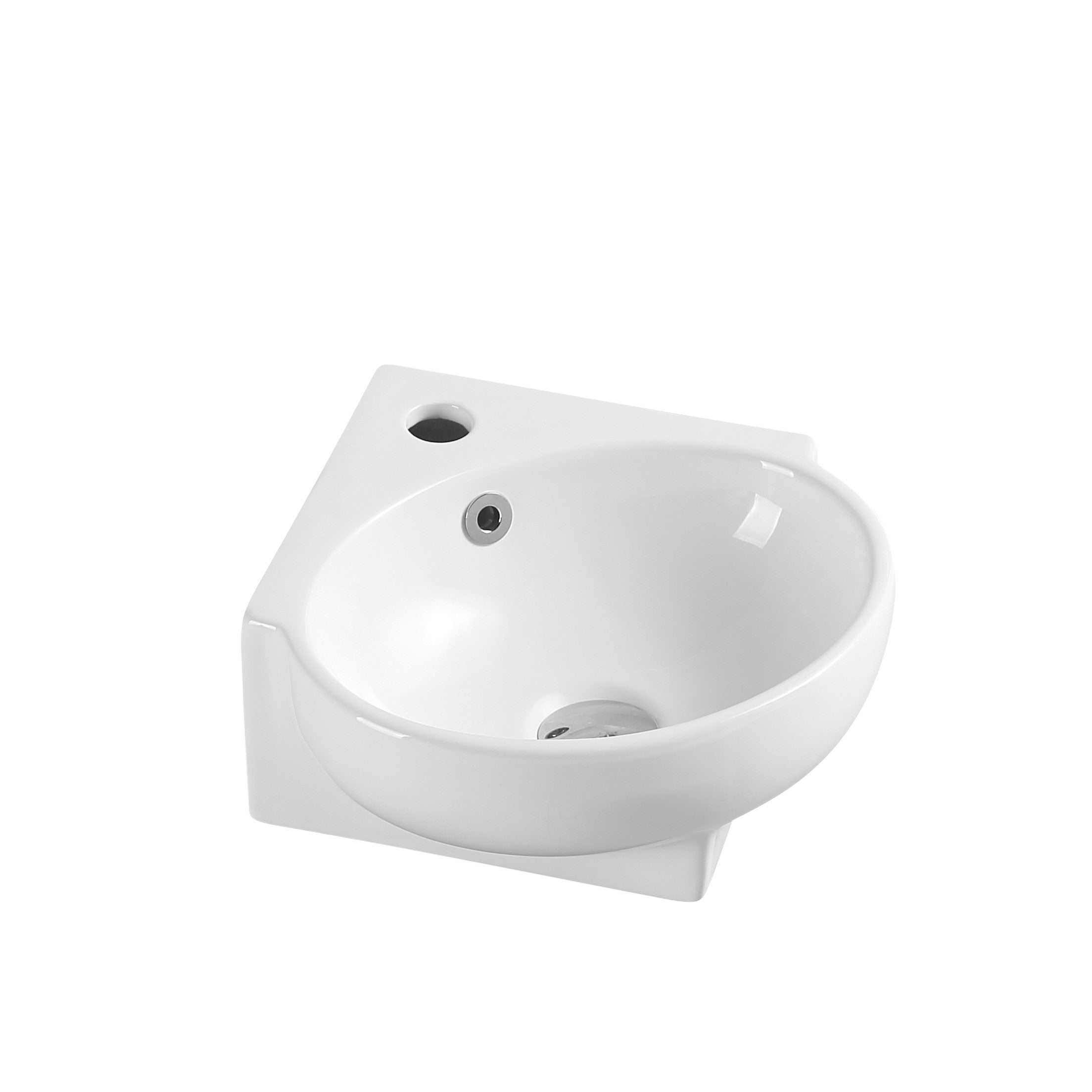 Mini 39 Compact Wall-Hung Corner Basin – Mercio