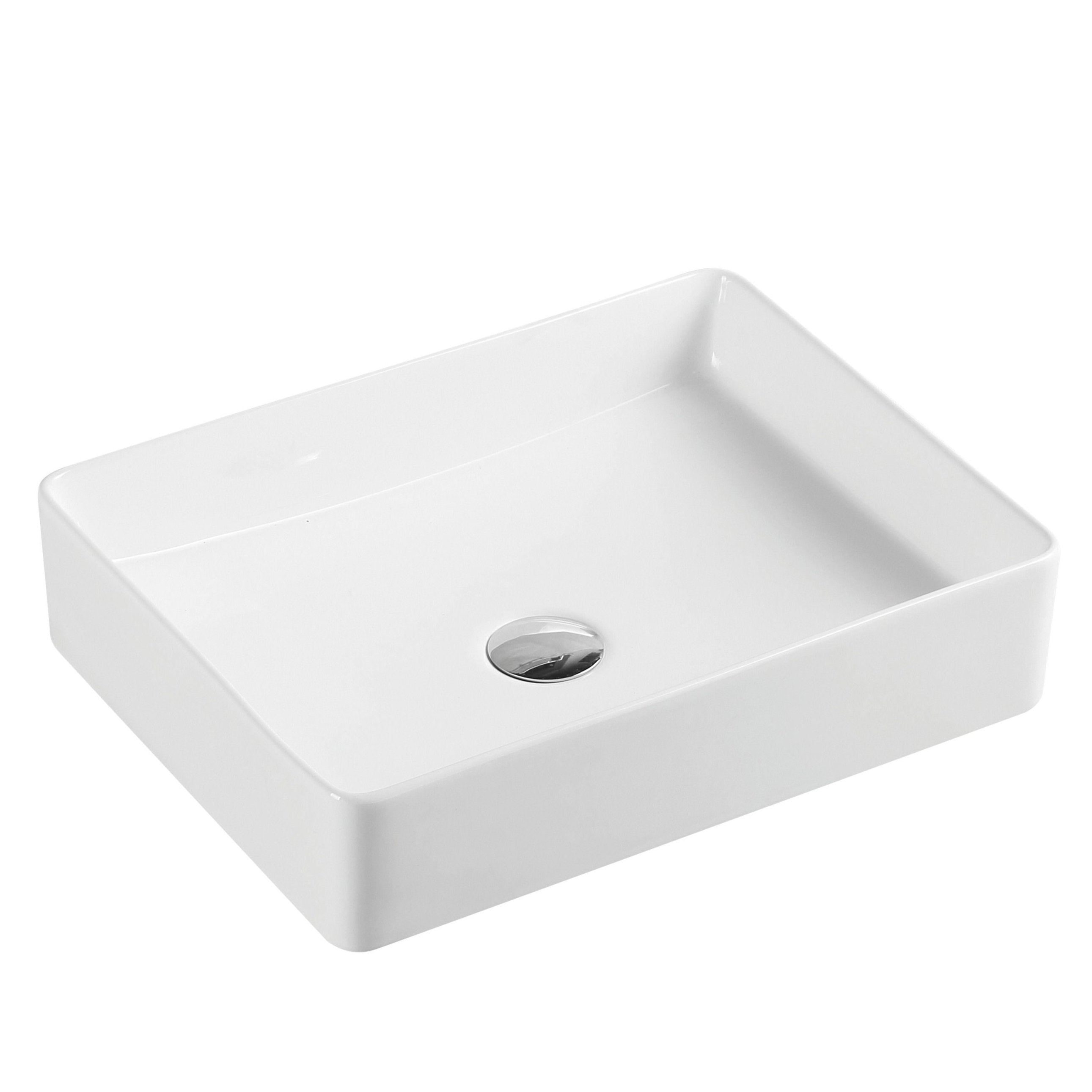 Qtro 51 Counter-top Rectangular Basin – Mercio