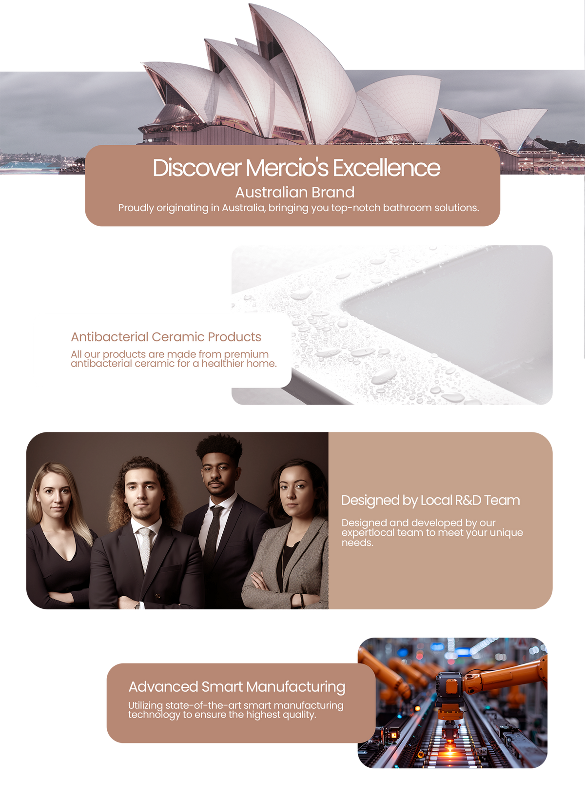 Mercio – Exquisite Bathware Products